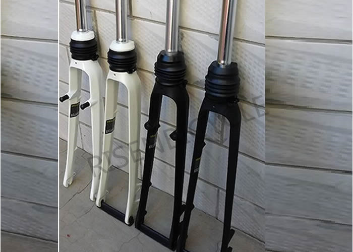 700c Single Shock Bike Fork Disc ou V Brake E-bike Fork 1400 grammes